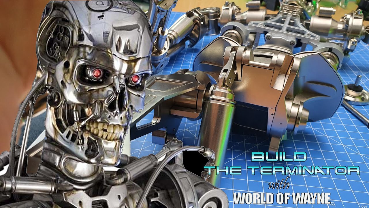 Build the Terminator - Part 59 - A Muscle for the Right Thigh - YouTube