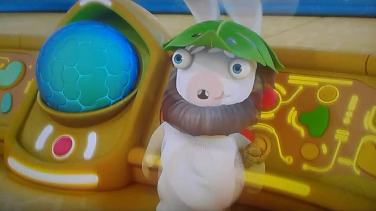 Rabbids invasion: season 4: mad rabbid on pretzel island - part 2 - YouTube