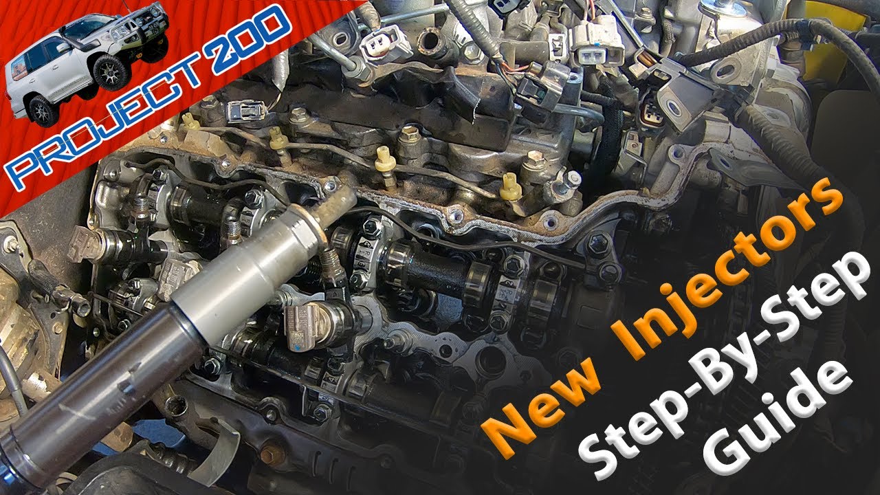 Landcruiser 200 Injector Replacement In The 1VD FTV Turbo Diesel YouTube Landcruiser 200 Injector Replacement In The 1VD FTV Turbo Diesel YouTube