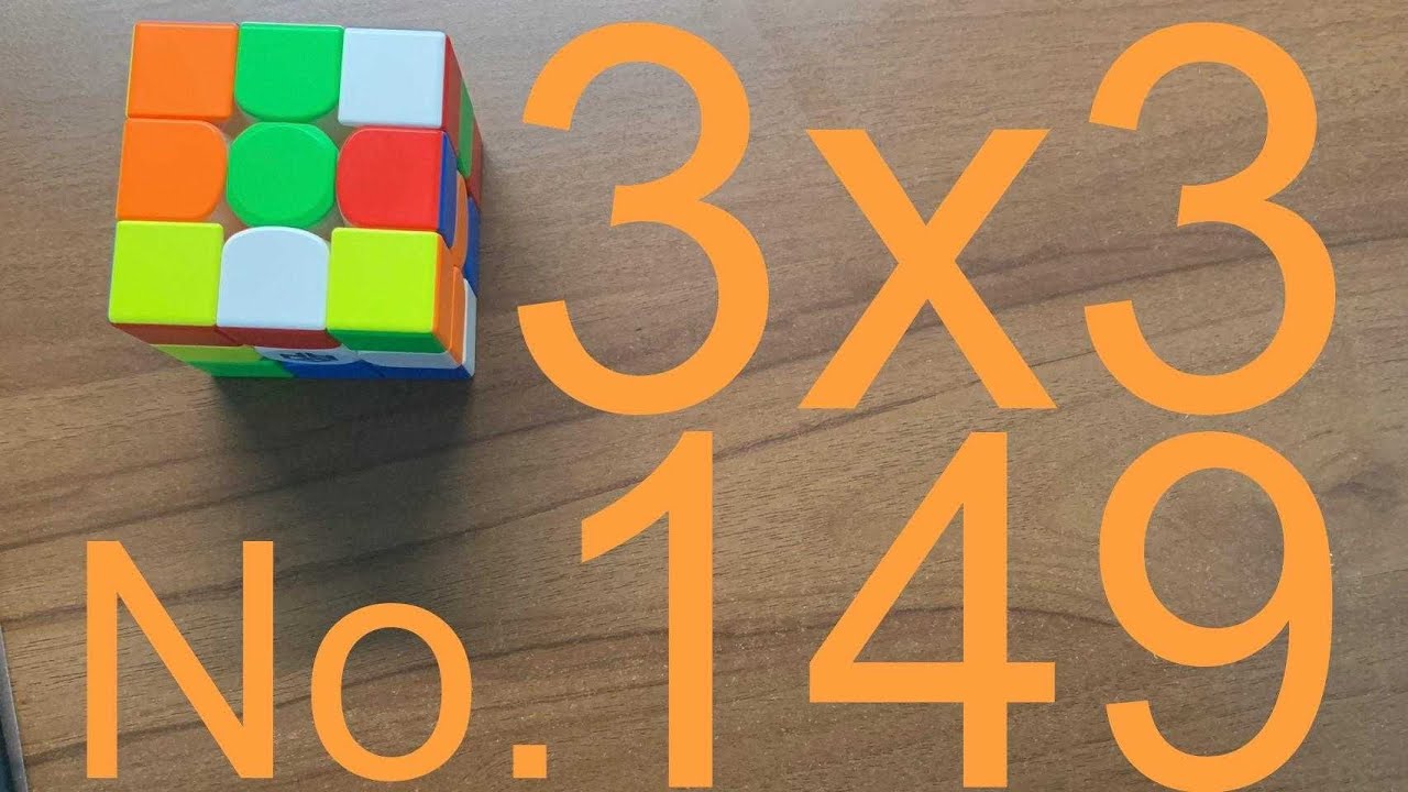 [3x3] No.149 Solve Cube | scramble | ASMR for Sleep and Relaxation - YouTube