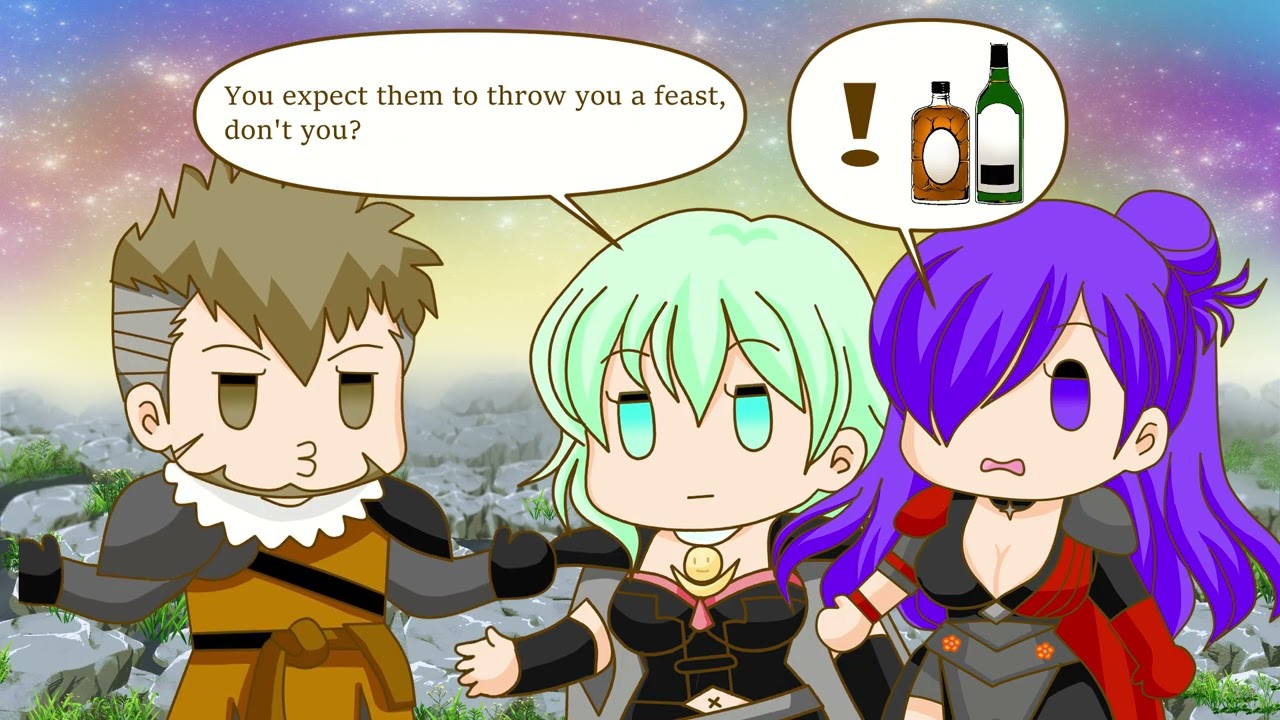 Let's go home : Fire Emblem Warriors: Three Hopes: Byleth & Shez ...