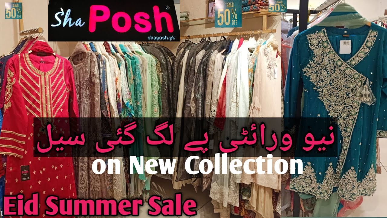 Shahposh Biggest Sale On Eid Arrivals - YouTube