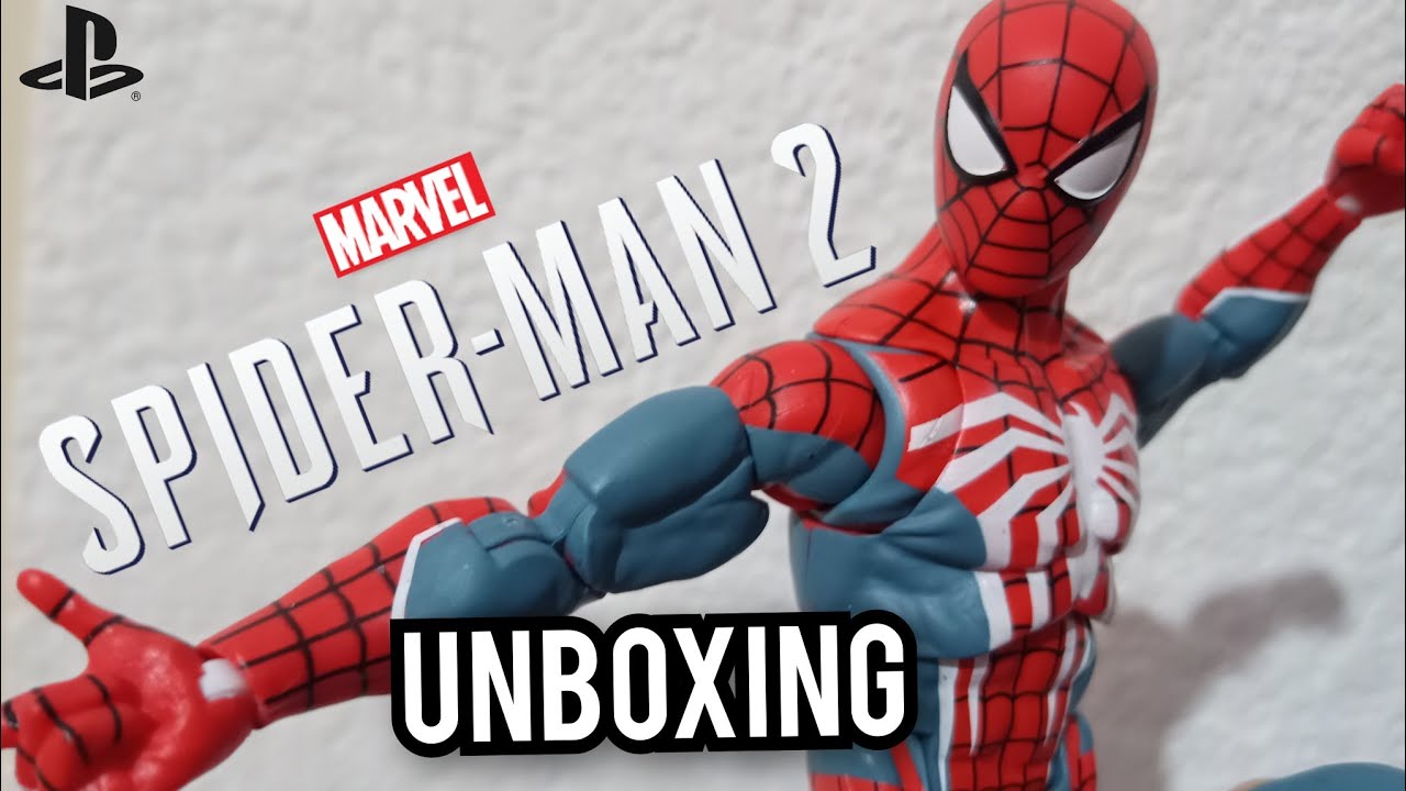 Unboxing Spider-Man PS5 Marvel Legends Gamer Verse - YouTube