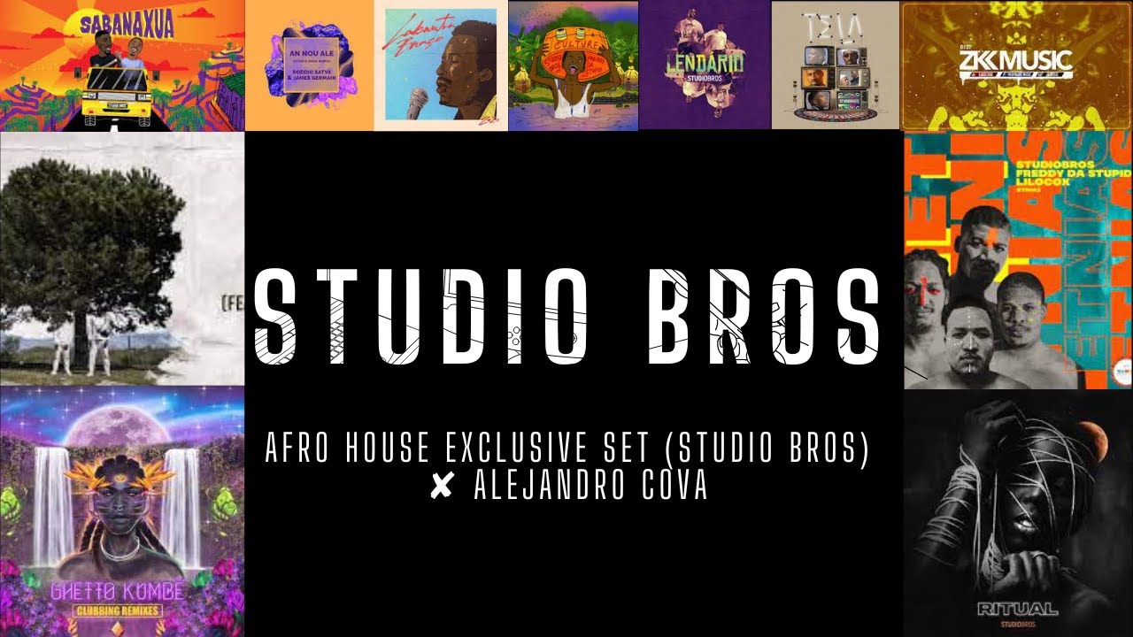 Afro House Exclusive Set (Studio Bros) Alejandro Cova - YouTube