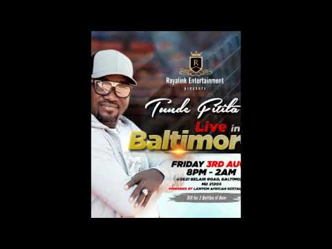 Tunde fitila live @ Baltimore for Tosin and Bidemi Adu - YouTube
