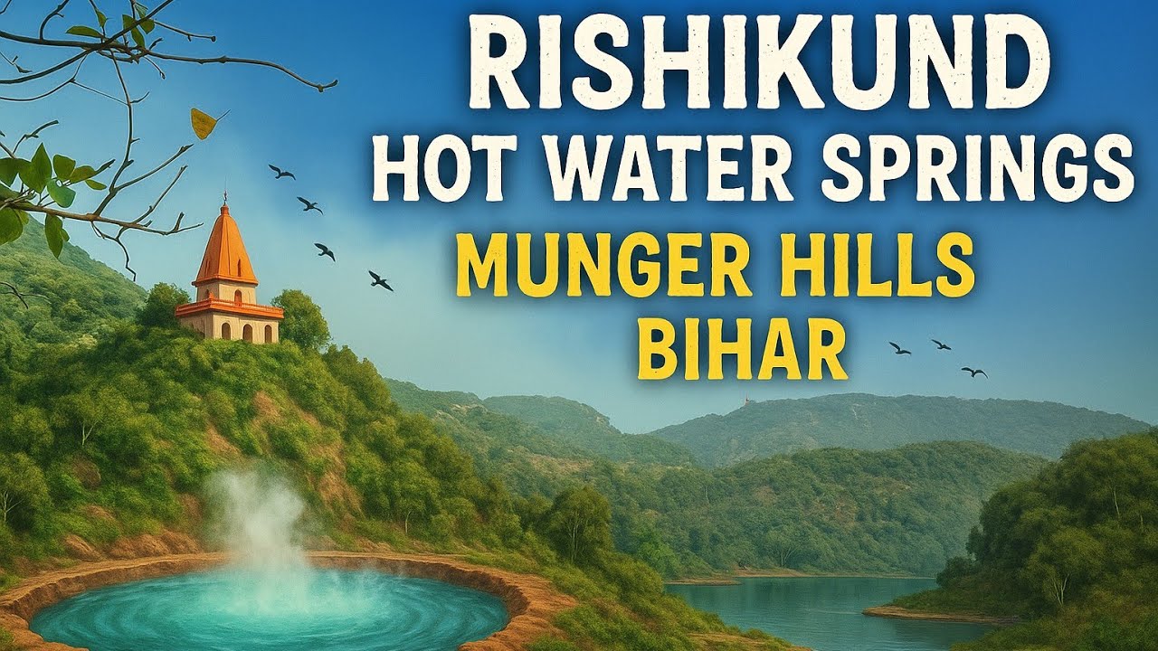 Rishikund hot water place in munger.#tranding #rishikund #live #bihar # ...