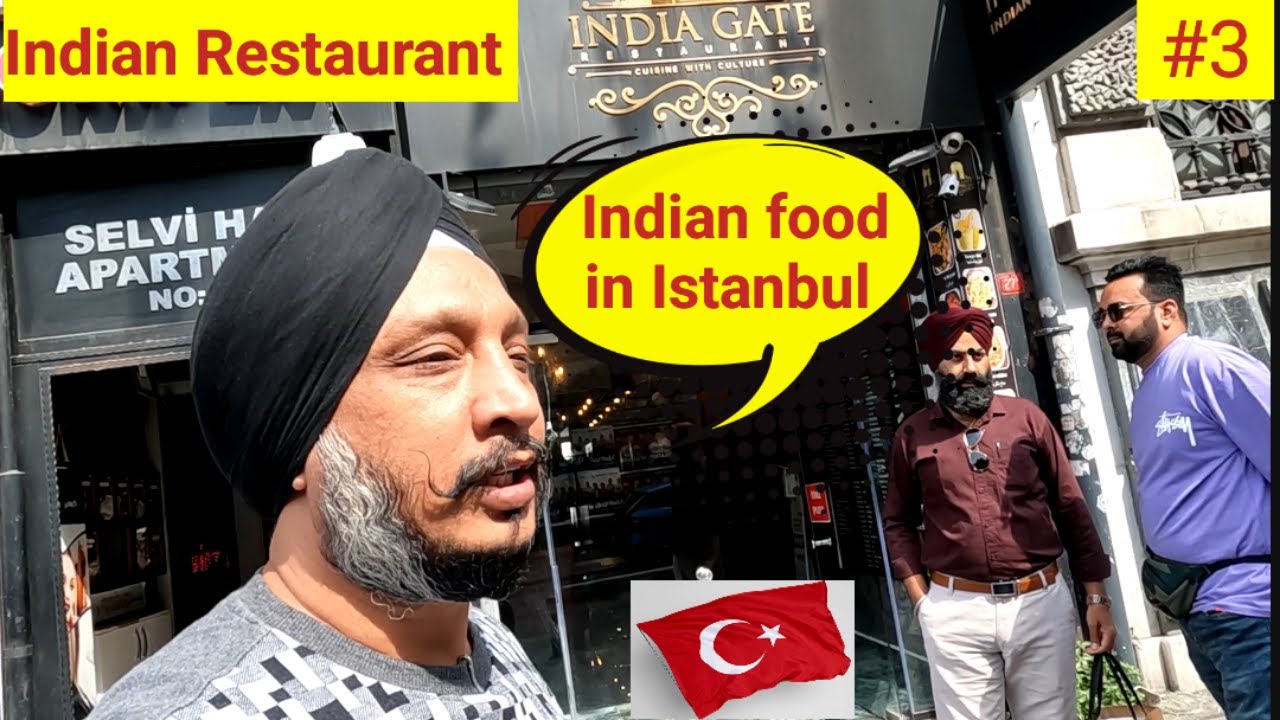Indian food in Taksim Istanbul Turkey ! Indian Restaurant ! Turkey ...