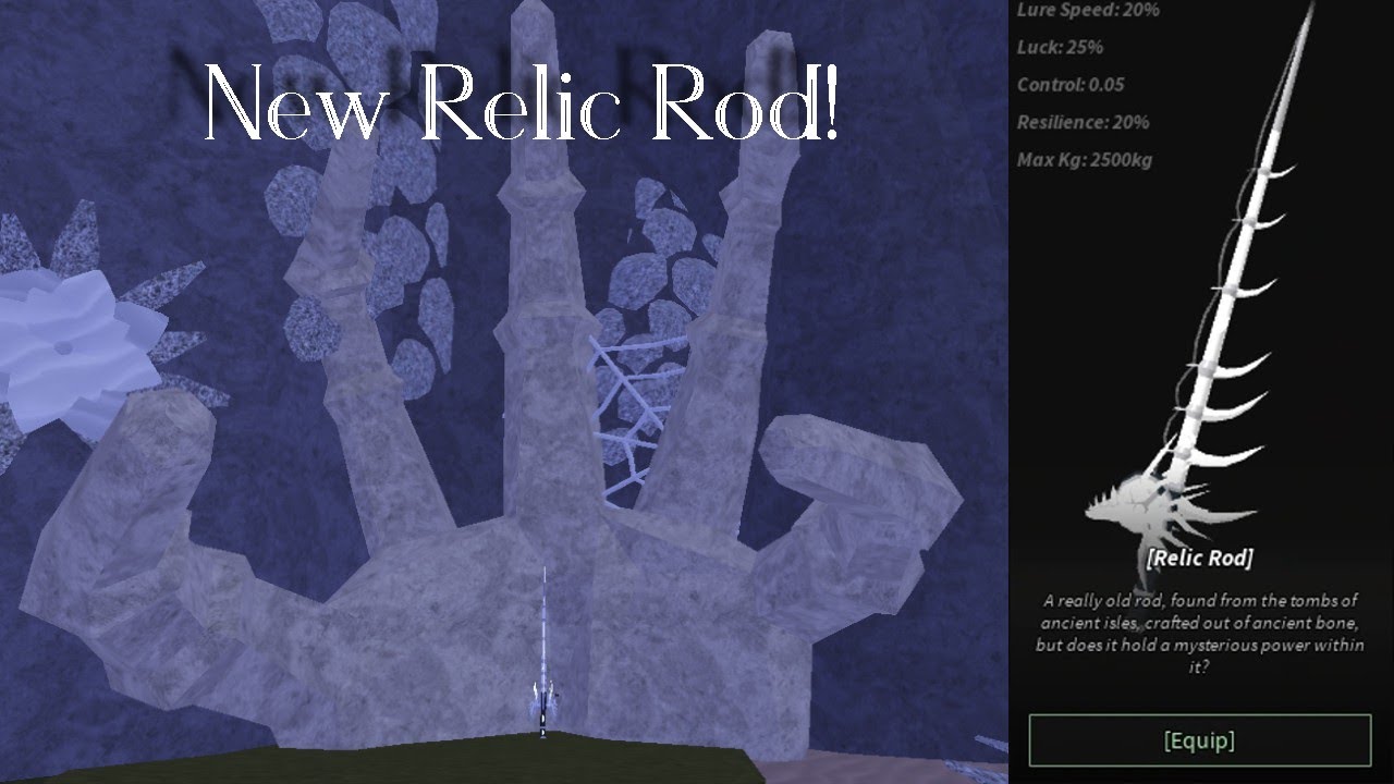 Getting The New Relic Rod (Fisch) - YouTube