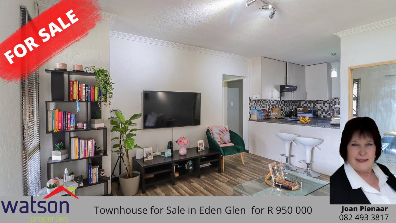 R950 000 | 2 Bedroom Townhouse For Sale in Eden Glen, Edenvale - YouTube