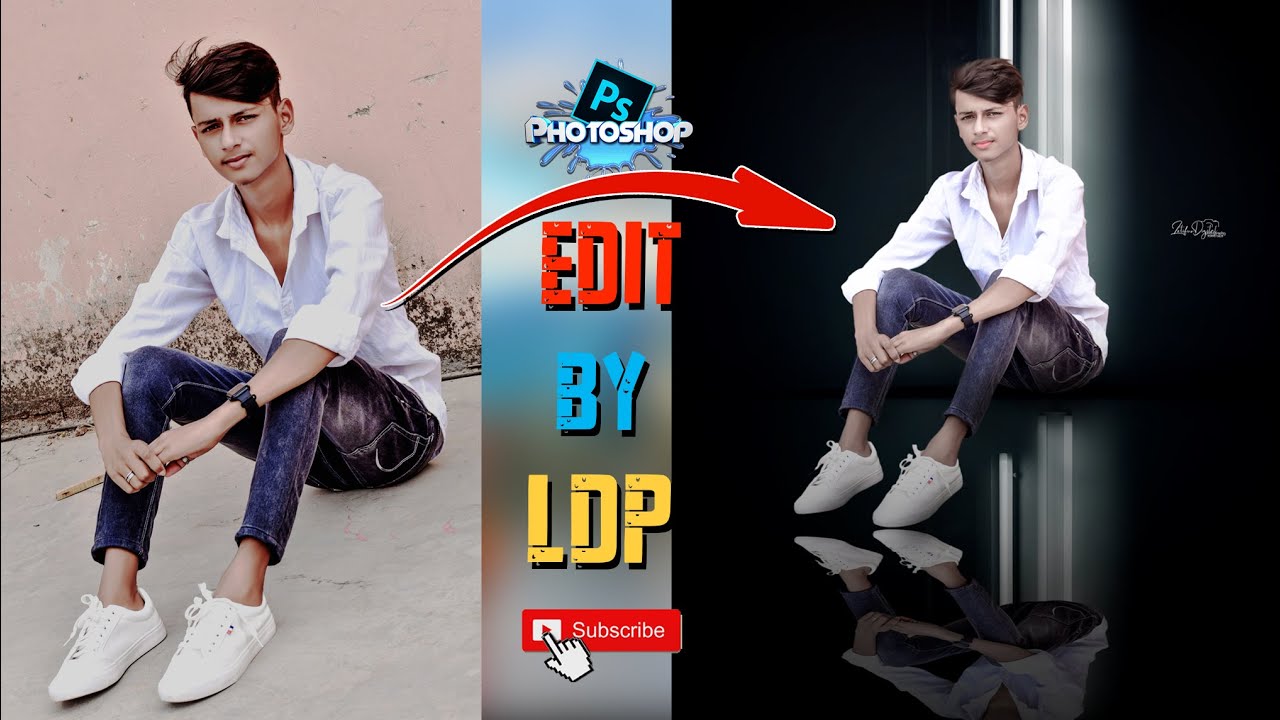 Classic Dark Shadow Effect Edited in photoshop - YouTube