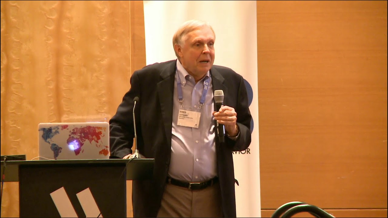 Fred Luthans - 2017 OB Lifetime Achievement Award - YouTube