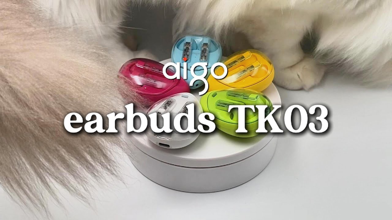 aigo TK03 special earbuds!! Immerse yourself in every beat!! - YouTube