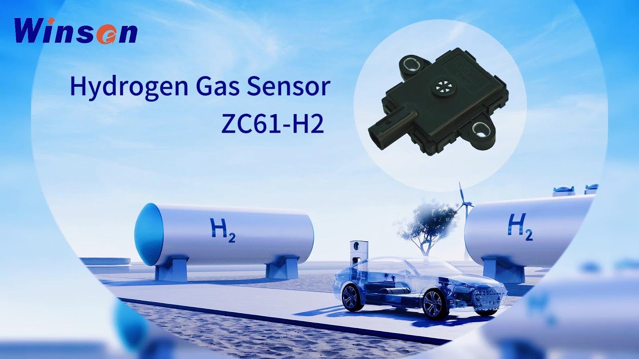 ZC61-H2 Hydrogen Gas Detection Sensor - YouTube