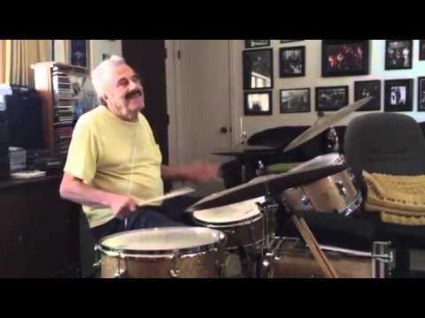 Artt Frank Demonstrates Melodic Be-bop Drumming - YouTube