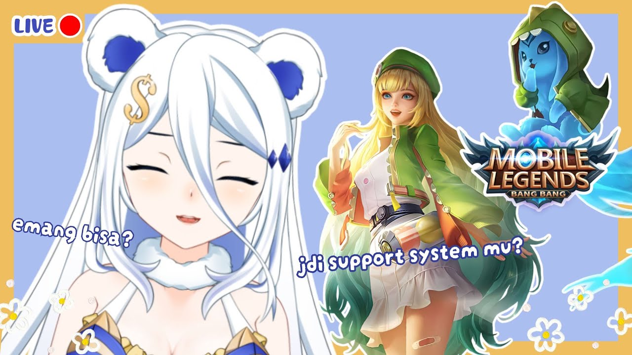 【MOBILE LEGENDS】Emang boleee??? jadi support system mu?? kiww【NAWASENA ...