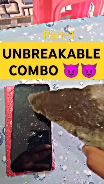 UNBREAKABLE 😈 COMBO #shorts #mobile #unbreakable #display #breacktest ...