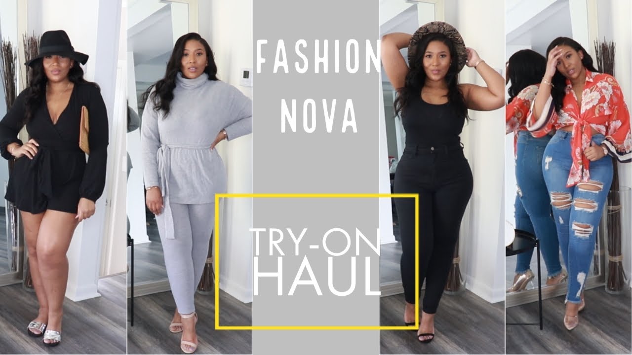 Fashion Nova Try On Haul Youtube
