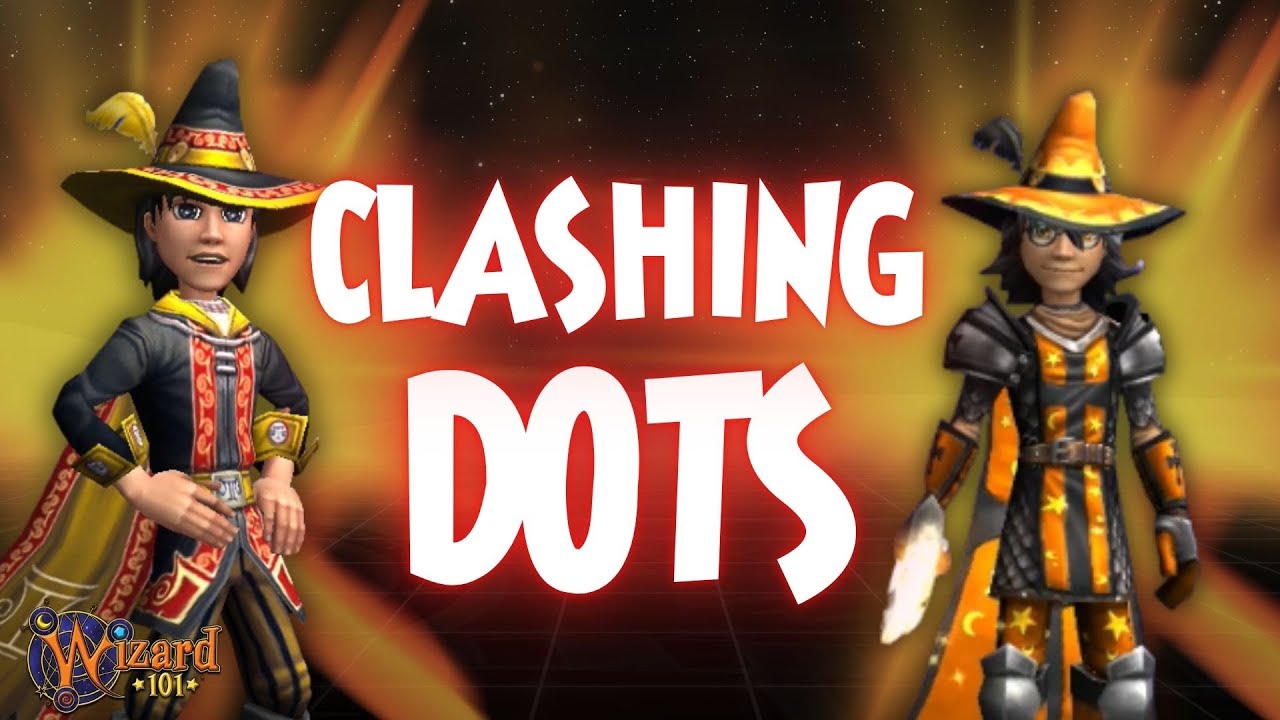 Clash of Dots Wizard101 PVP (Balance VS Fire) - YouTube
