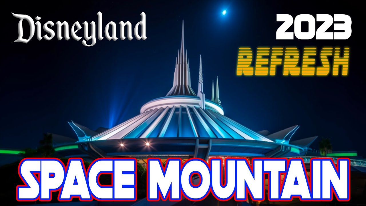 Space Mountain: 1st Person Full Ride Along - YouTube