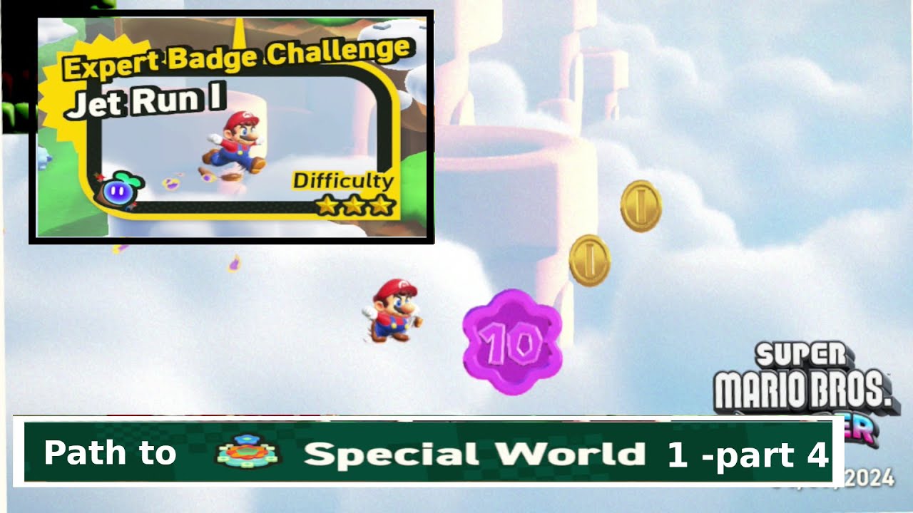 Super Mario Bros. Wonder : Jet run I - YouTube