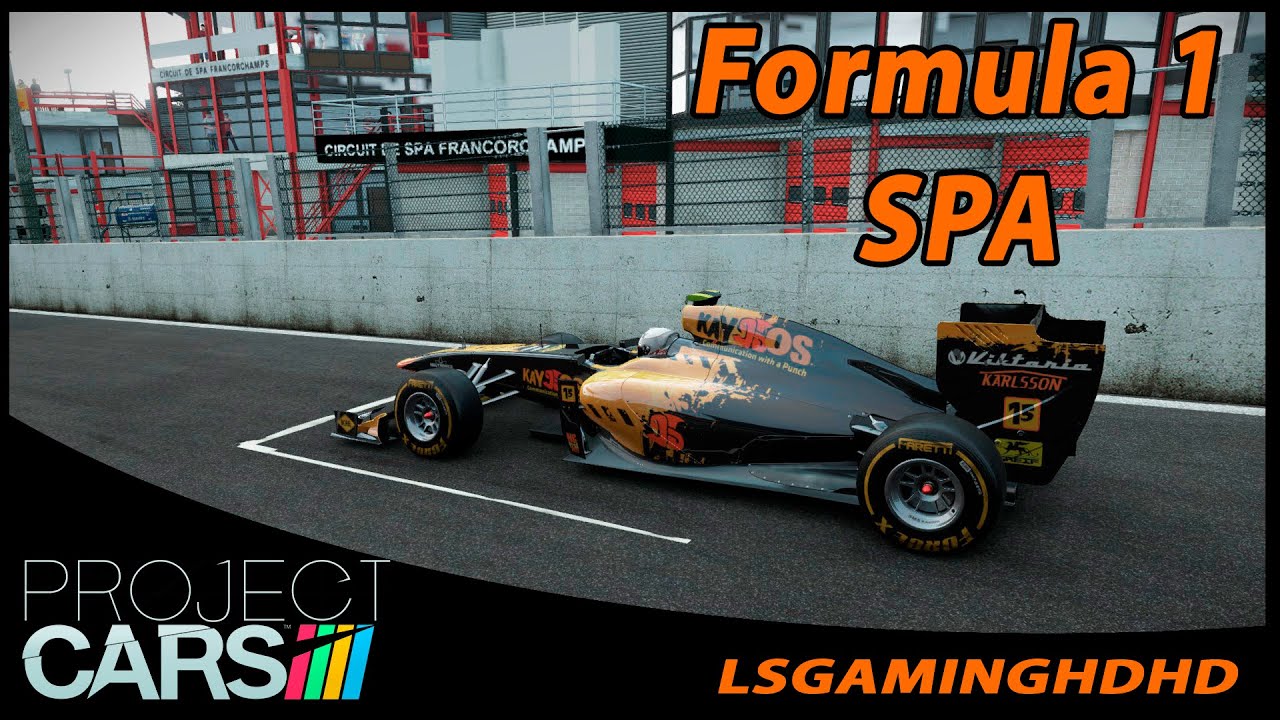 Project CARS - Formula 1 @ SPA + Replay - YouTube