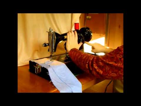 Sterling 100 Deluxe sewing machine demonstration - YouTube