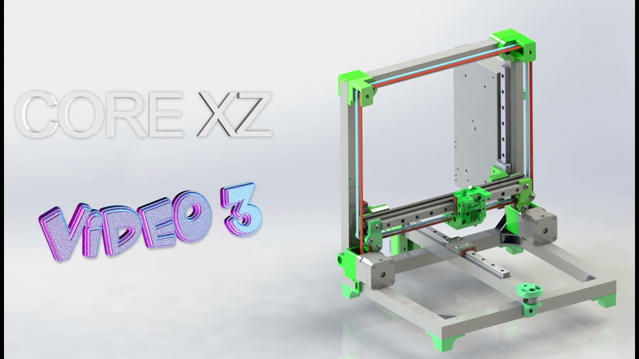Impresora3d Core XZ - Video 3 (Estructura X) - YouTube