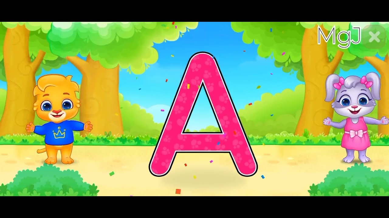 ABCDE Reading A bcd pahada Abcd For Kides #kideogames #kids # ...