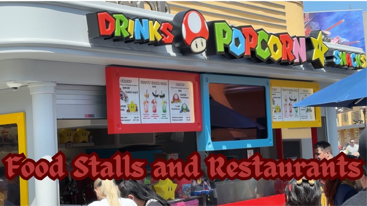 Food And Drinks With A Super Mario Twist: Universal Studios Hollywood's ...