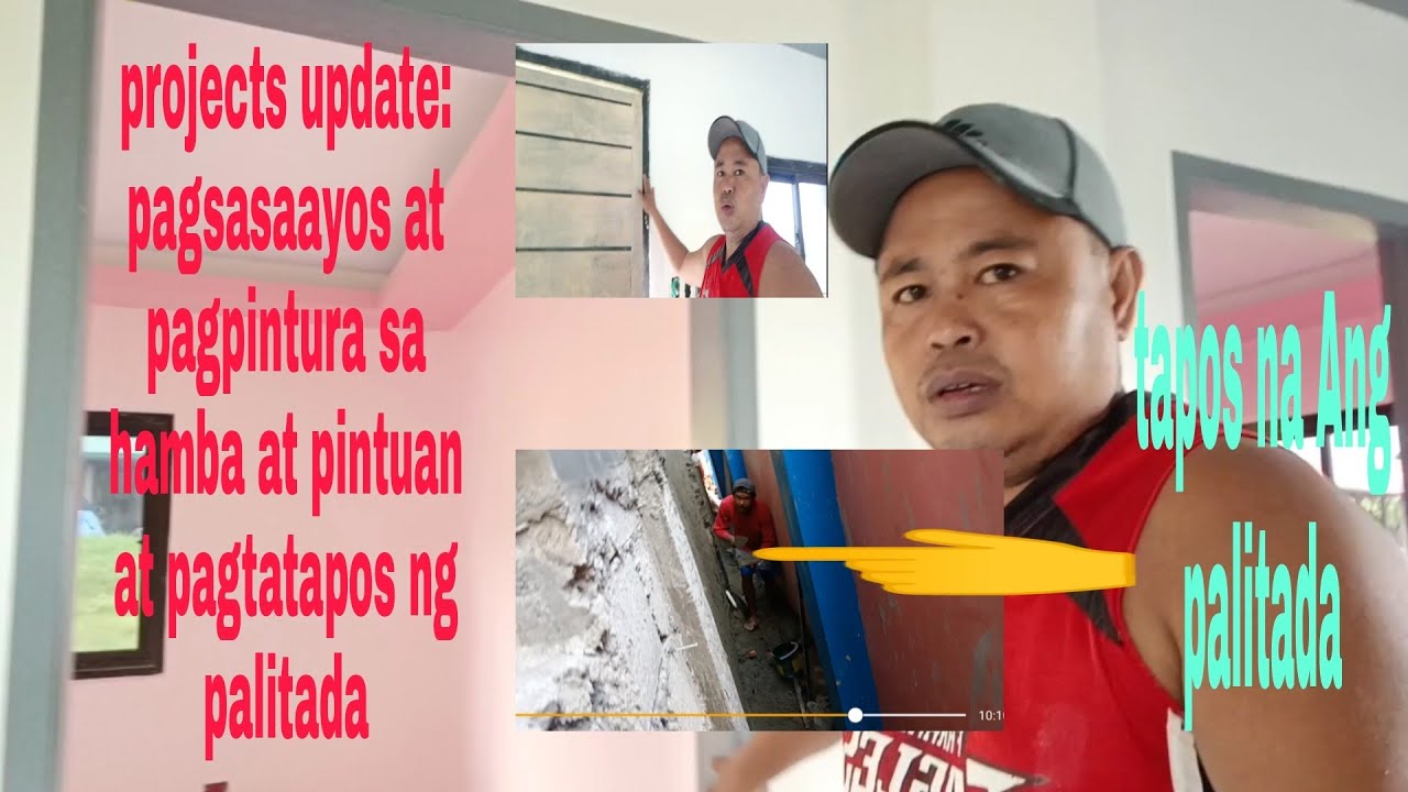 projects update: pagsasaayos at pagpintura sa mga hamba at mga pintuan ...