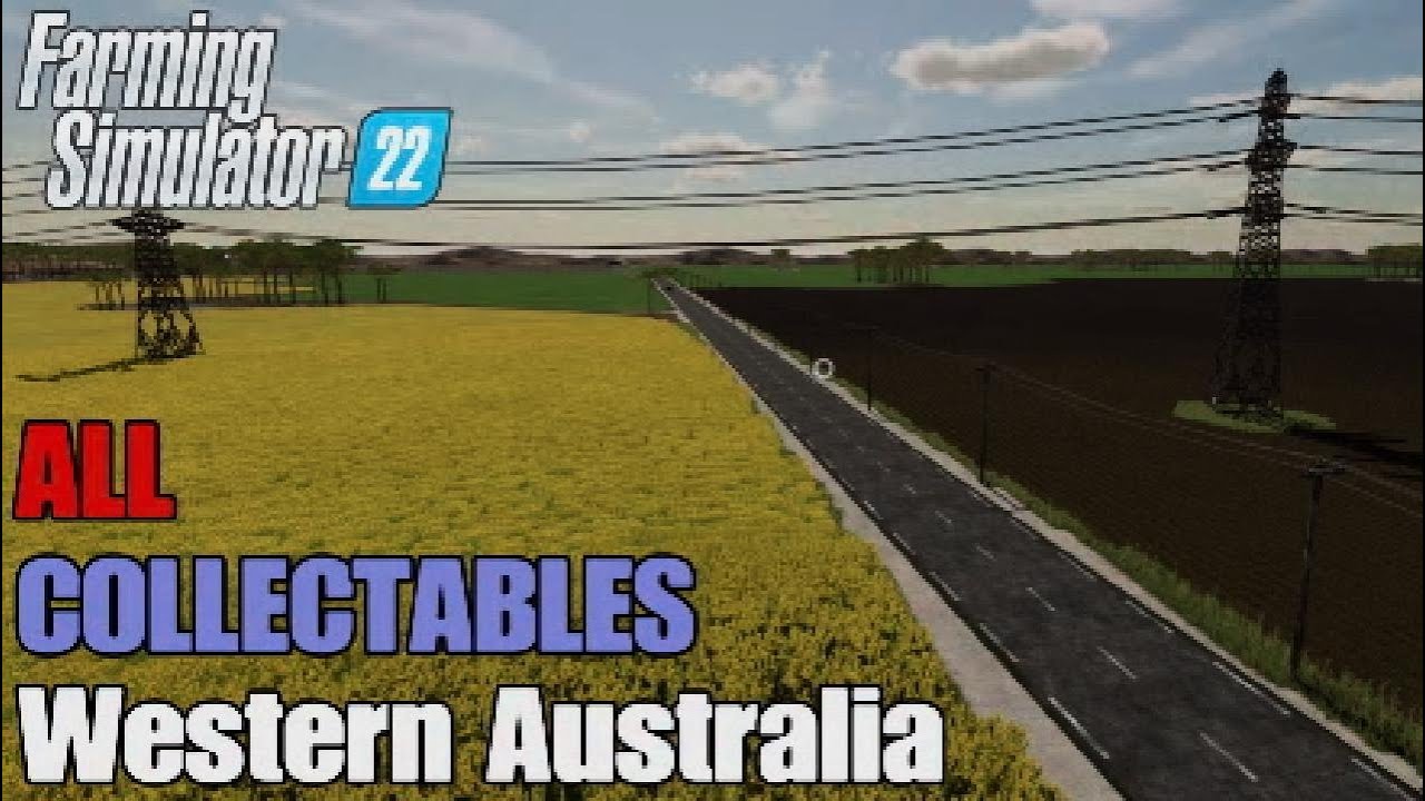 FS22 Western Australia | Earn extra money | All 100 Collectables - YouTube
