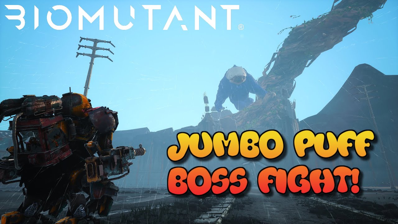 Jumbo Puff Boss Battle Biomutant! Defeating The First World Eater ...