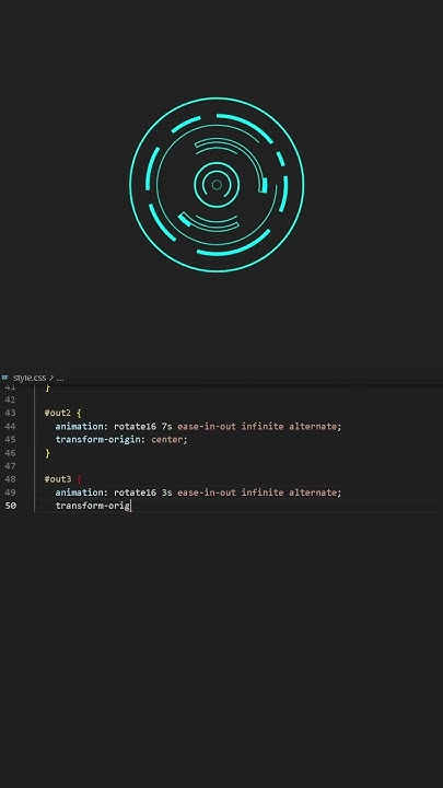 Animated Loader In Css😍programming Coding Css Htmlcss Shorts