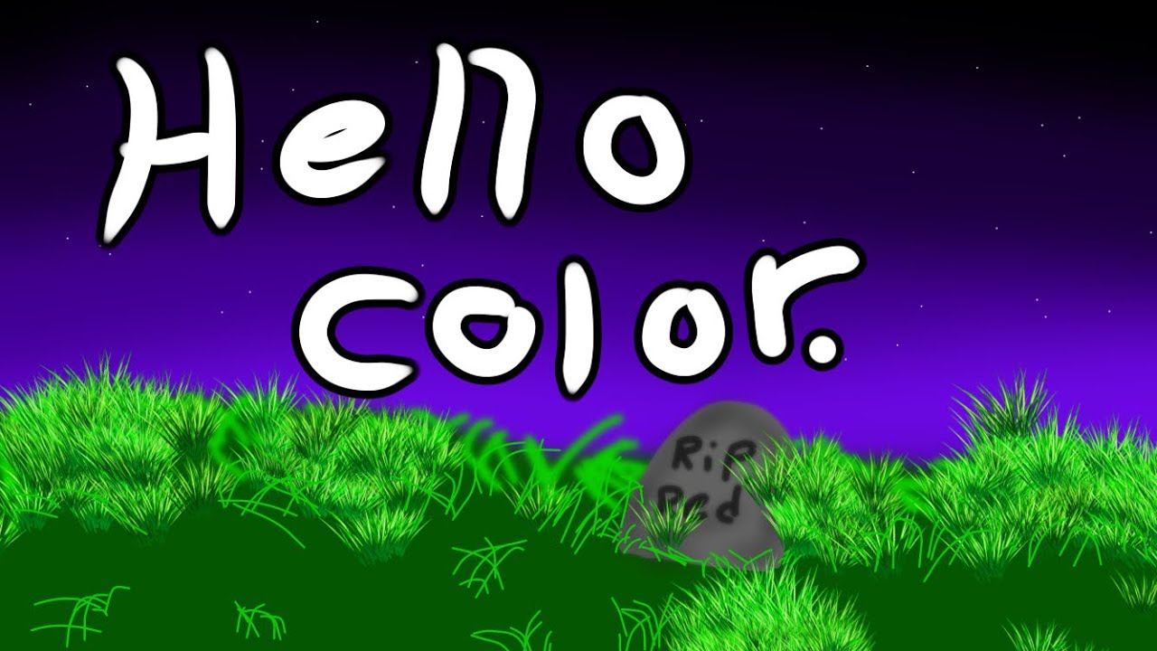 Hello colors meme /FlipaClip animation - YouTube