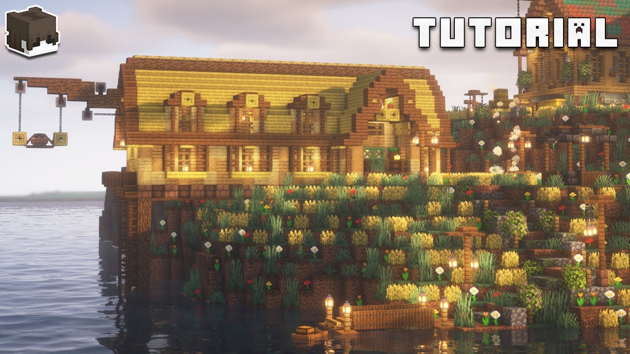 Minecraft I Boat Builder's House I Tutorial - YouTube