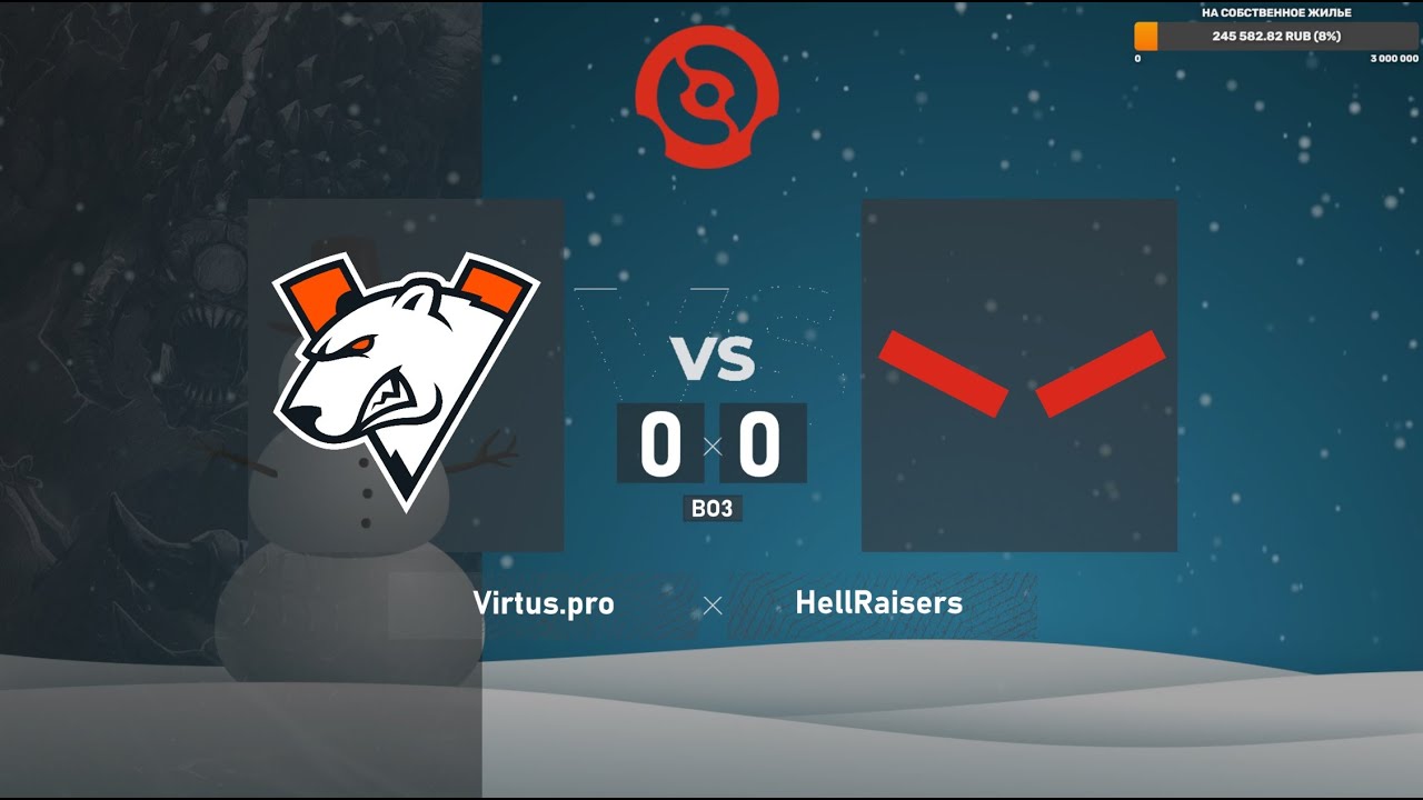 Virtus.pro vs. HellRaisers - DPC EEU 2021/22 Tour 1: Division I | BO3 @4liver - YouTube
