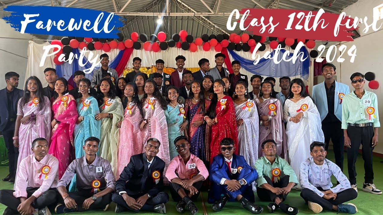 Farewell Party Class 12th First Batch 2024 😂🔥Date 17-2-2024 #vlog# ...