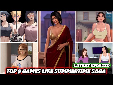 Top 5 2d Adult games like Summertime saga and updates