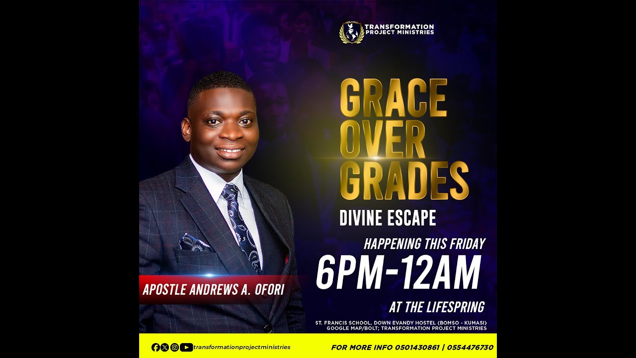 30-08-2024 | GRACE OVER GRADES - YouTube
