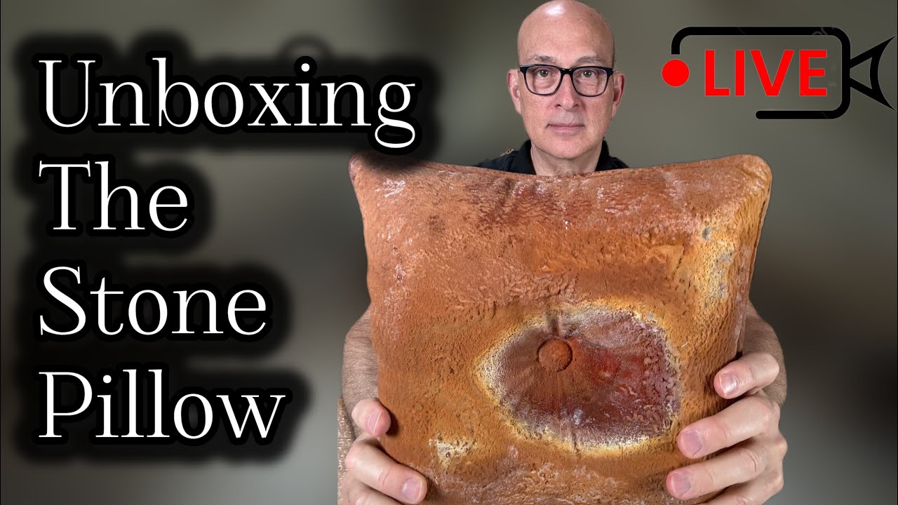 John Adolfi LIVE! UnBoxing the Stone Pillow! - YouTube