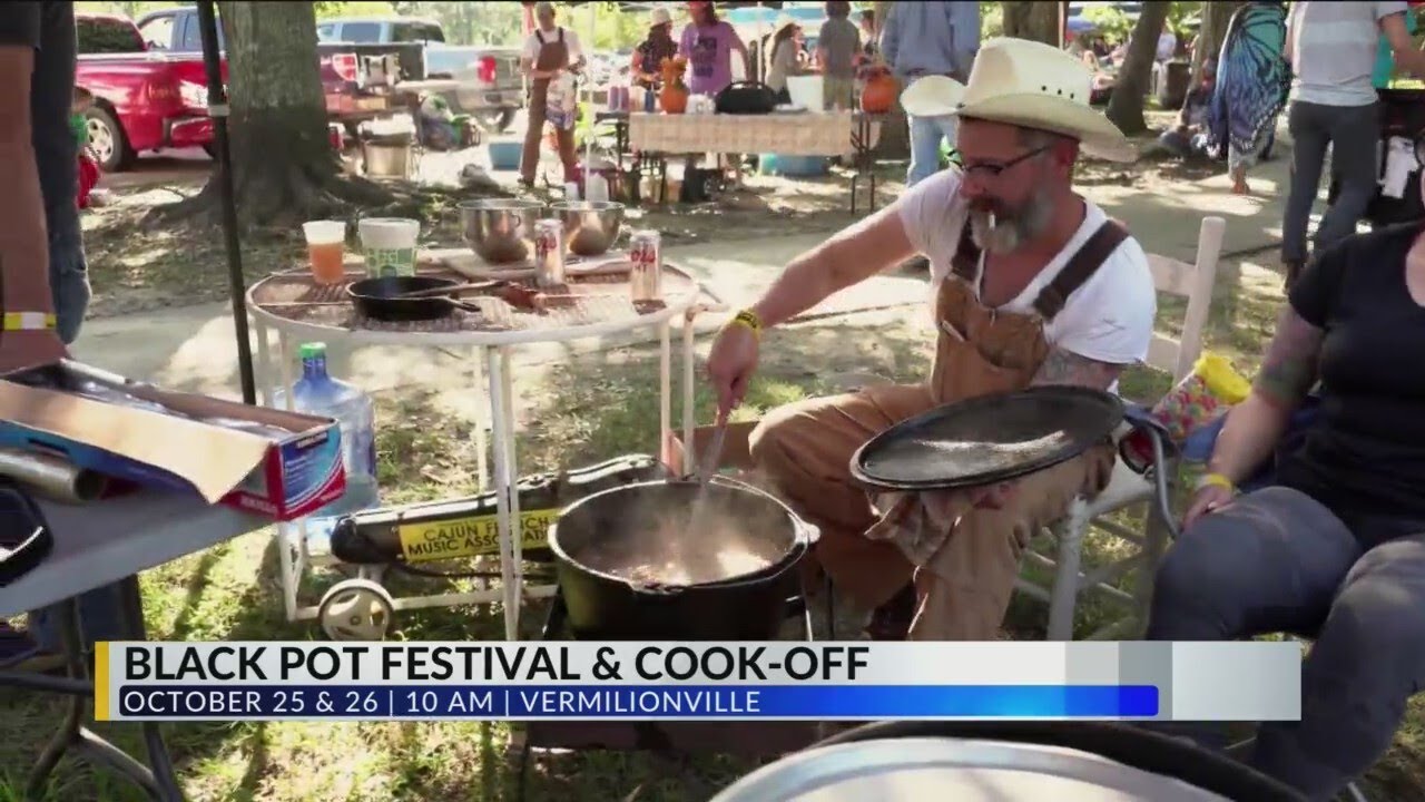 Black Pot Festival & Cook-off returns to Vermilionville October 25 & 26 - YouTube