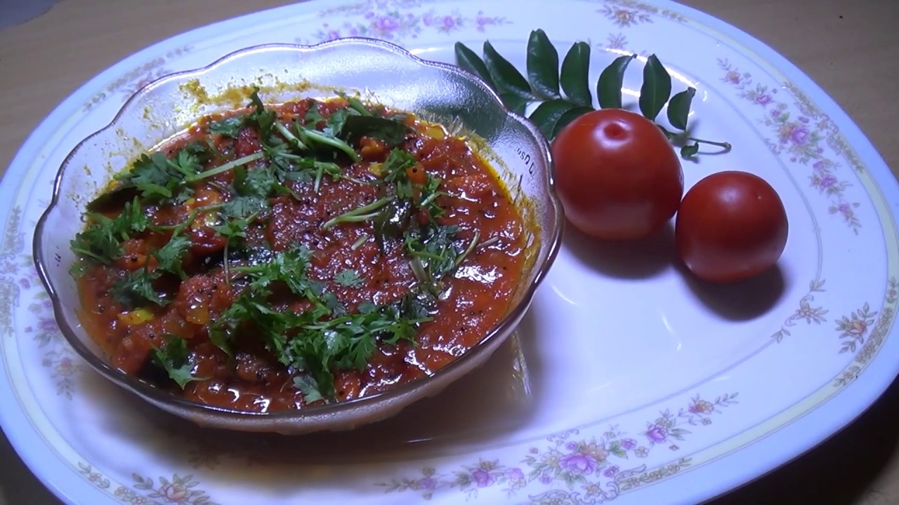 Thakkali Thokku in Tamil | இட்லி தோசை மற்றும் சப்பாத்திக்கு மிகவும் ...