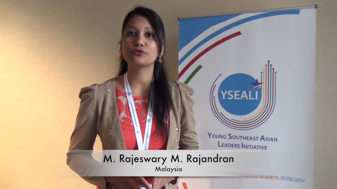YSEALI Talk: M. Rajeswary M. Rajandran - YouTube