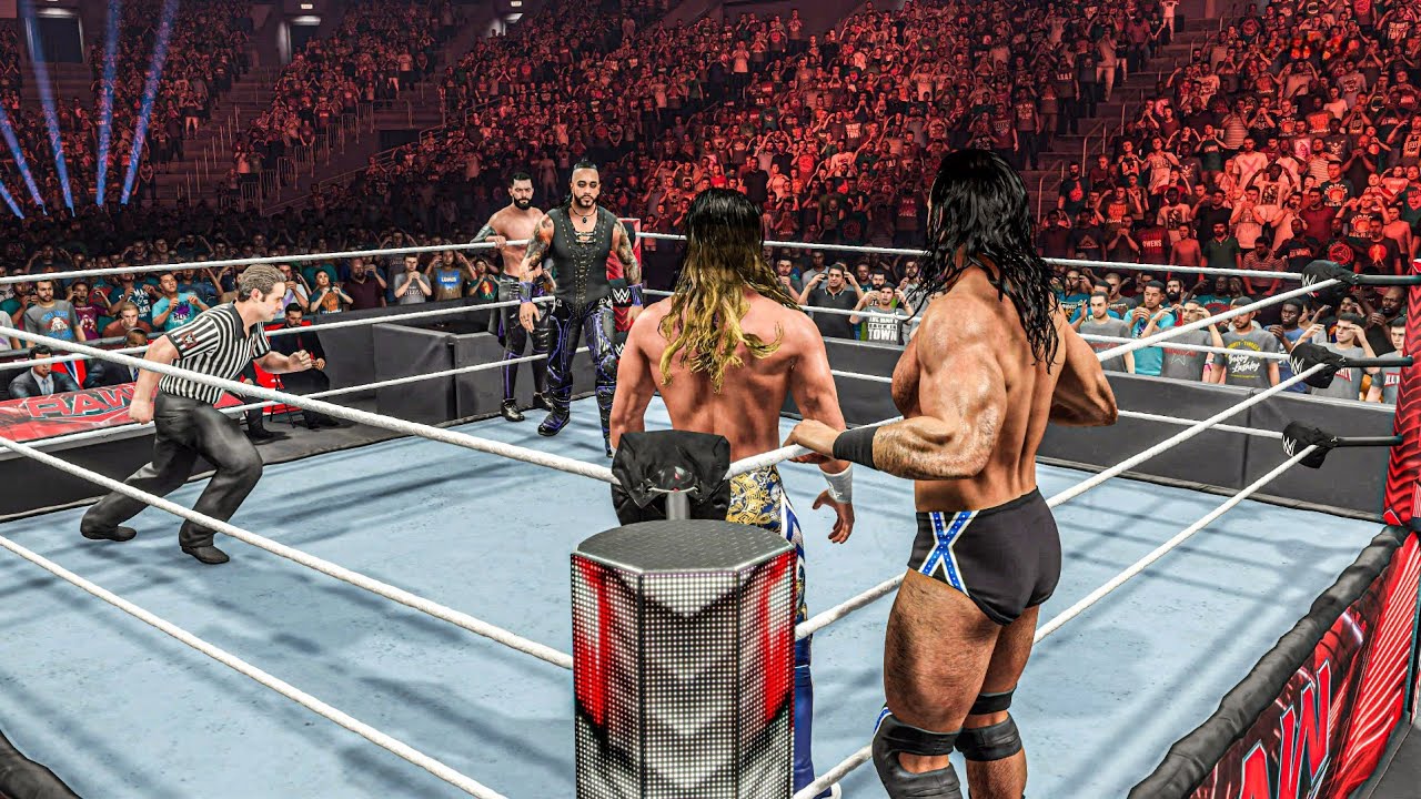 Seth Rollins & Drew McIntyre vs. Damian Priest & Finn Balor: 2v2 Match ...