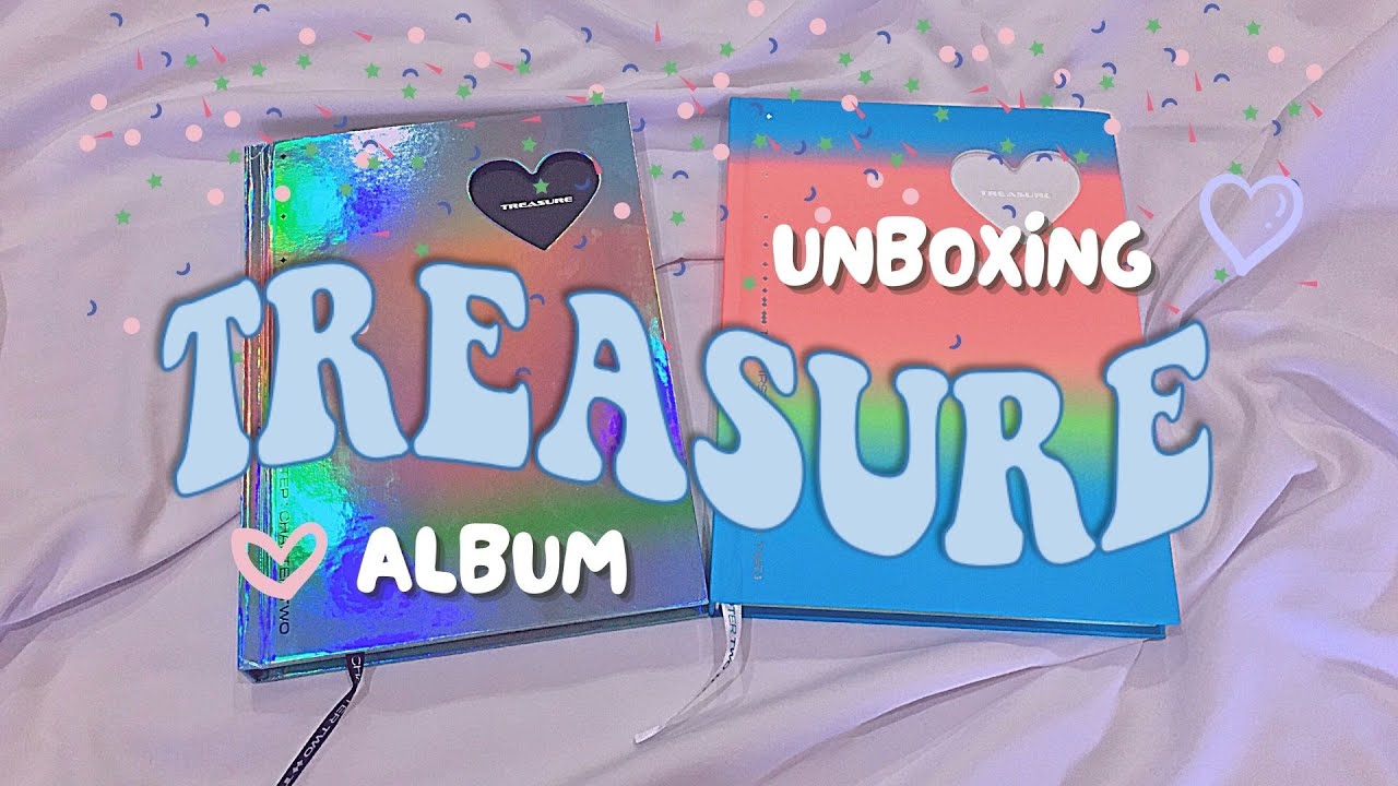 unboxing treasure album 'the first step: chapter two' - YouTube