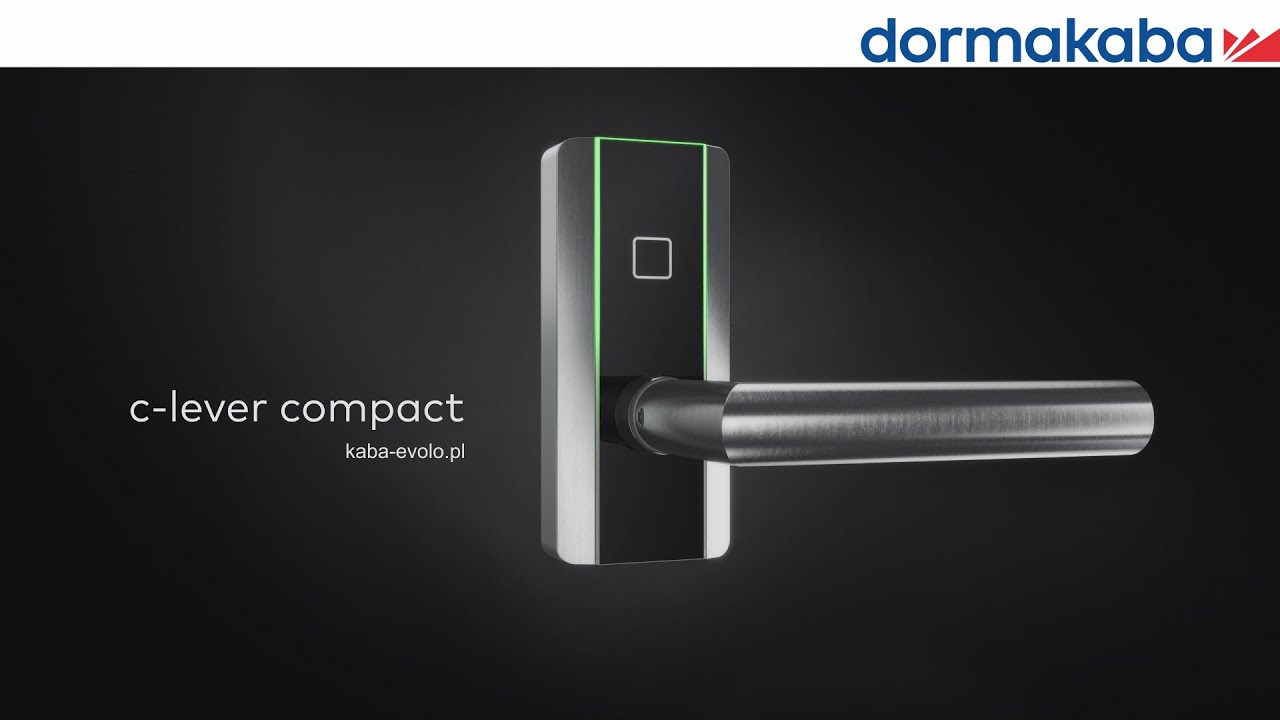 dormakaba C-lever compact - prezentacja - KABA C-lever compact - evolo ...