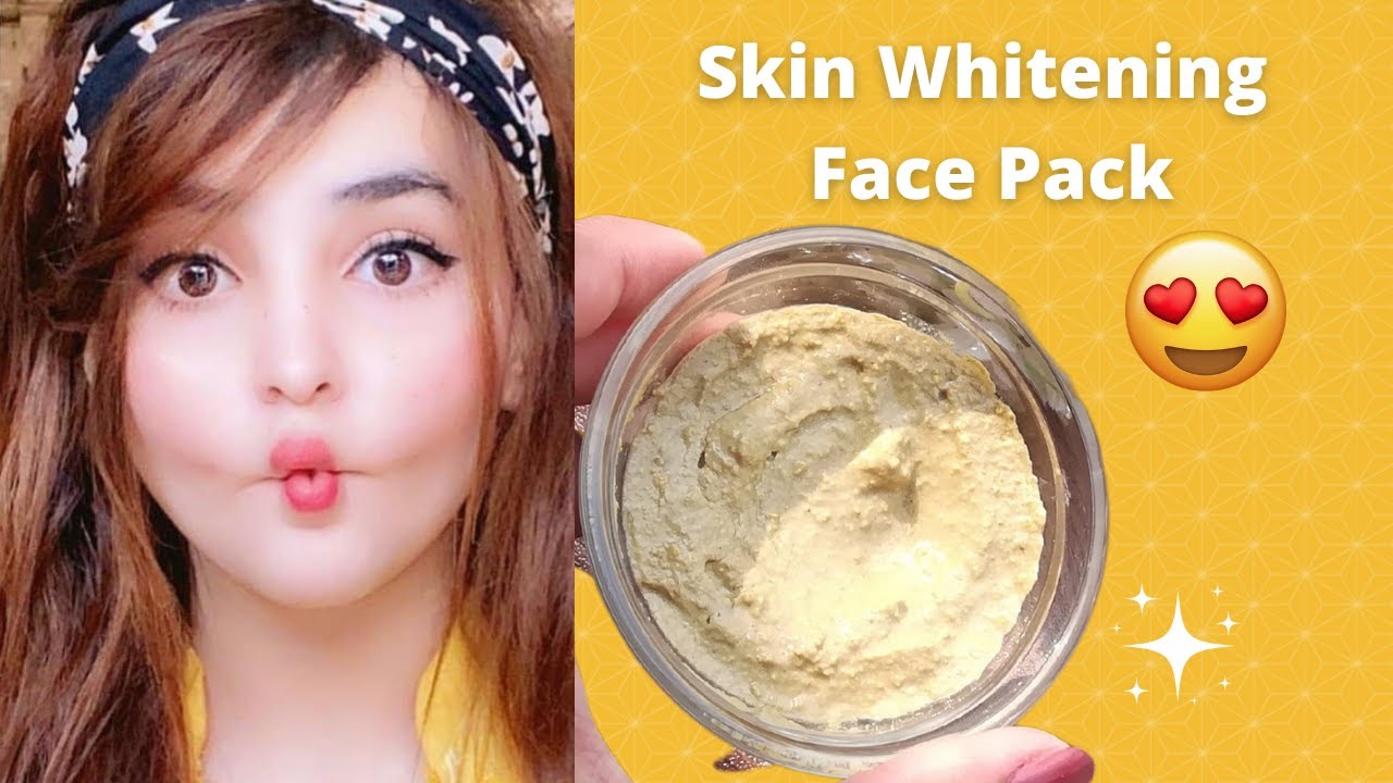 Skin Whitening Face Pack | Face Pack for Glowing Skin | DIY Face Pack ...