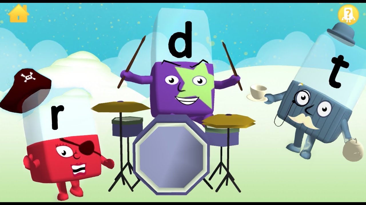 Learn to Read The Alphabet from A - Z Alphablocks ABC \ Английский ...