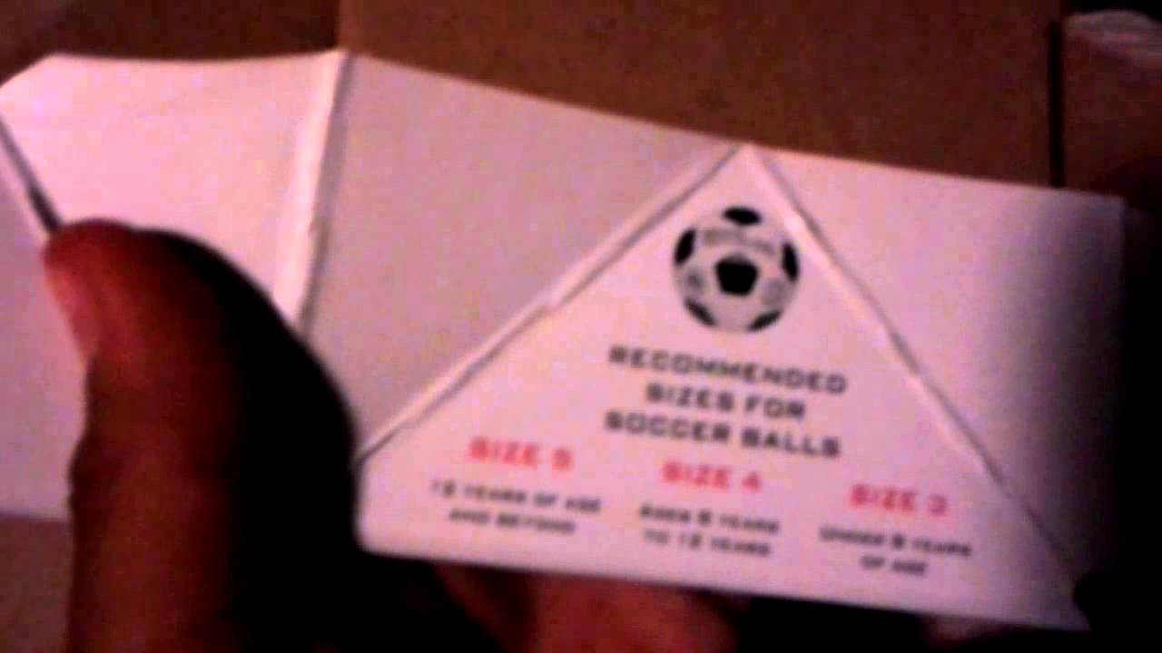 Wilson Size 5 Black & Yellow Soccer Ball Unboxing - YouTube