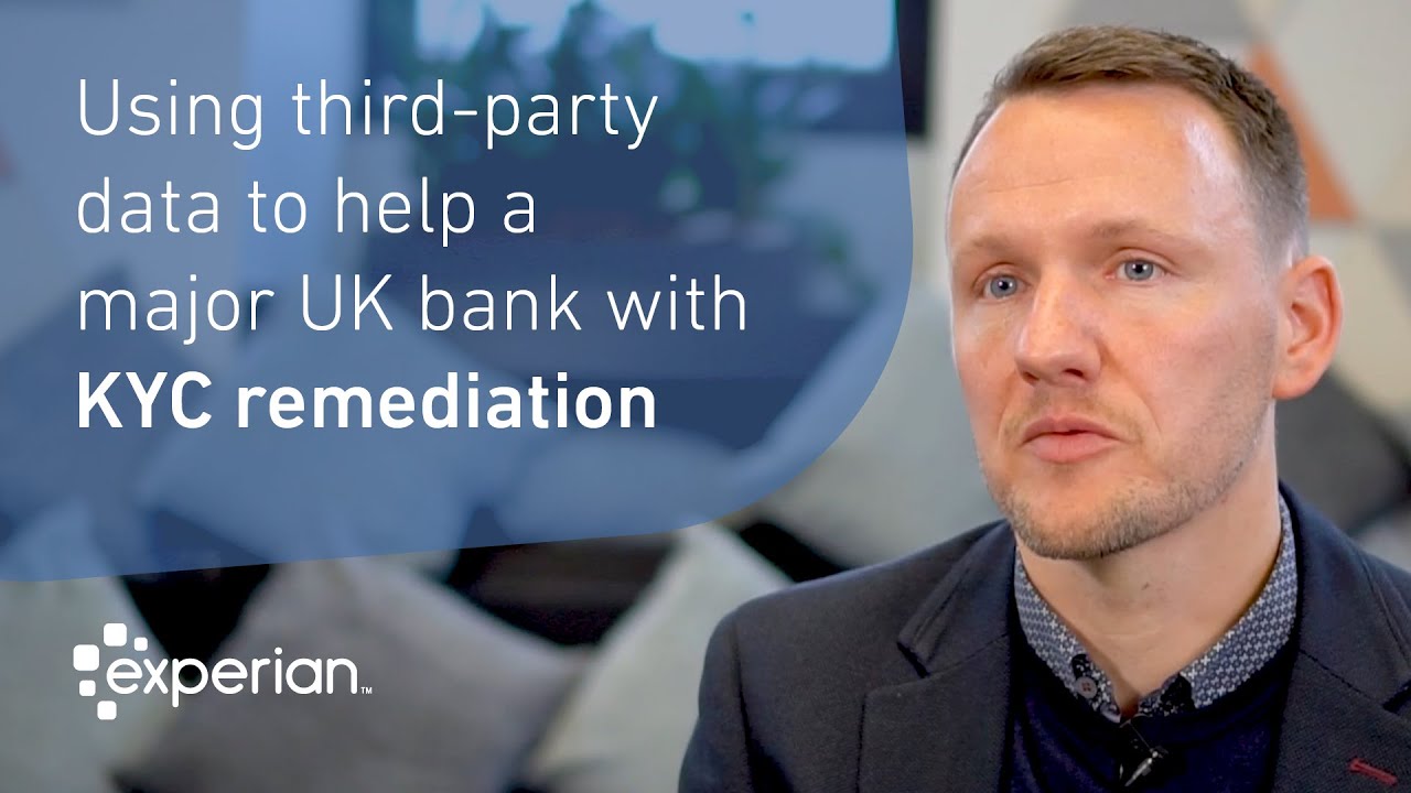 Using third-party data to help a major UK retail bank with KYC ...